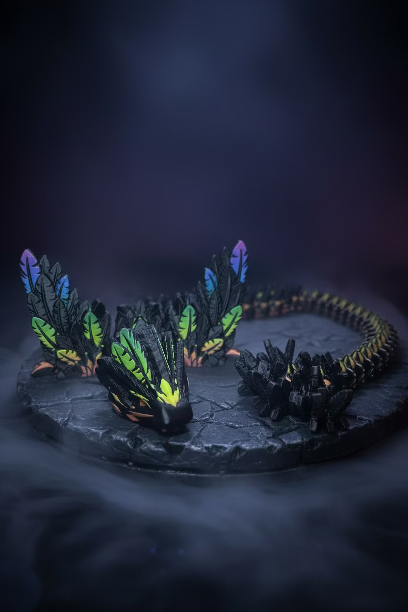 Flying Serpent Dragon – Cotto 3D Creations