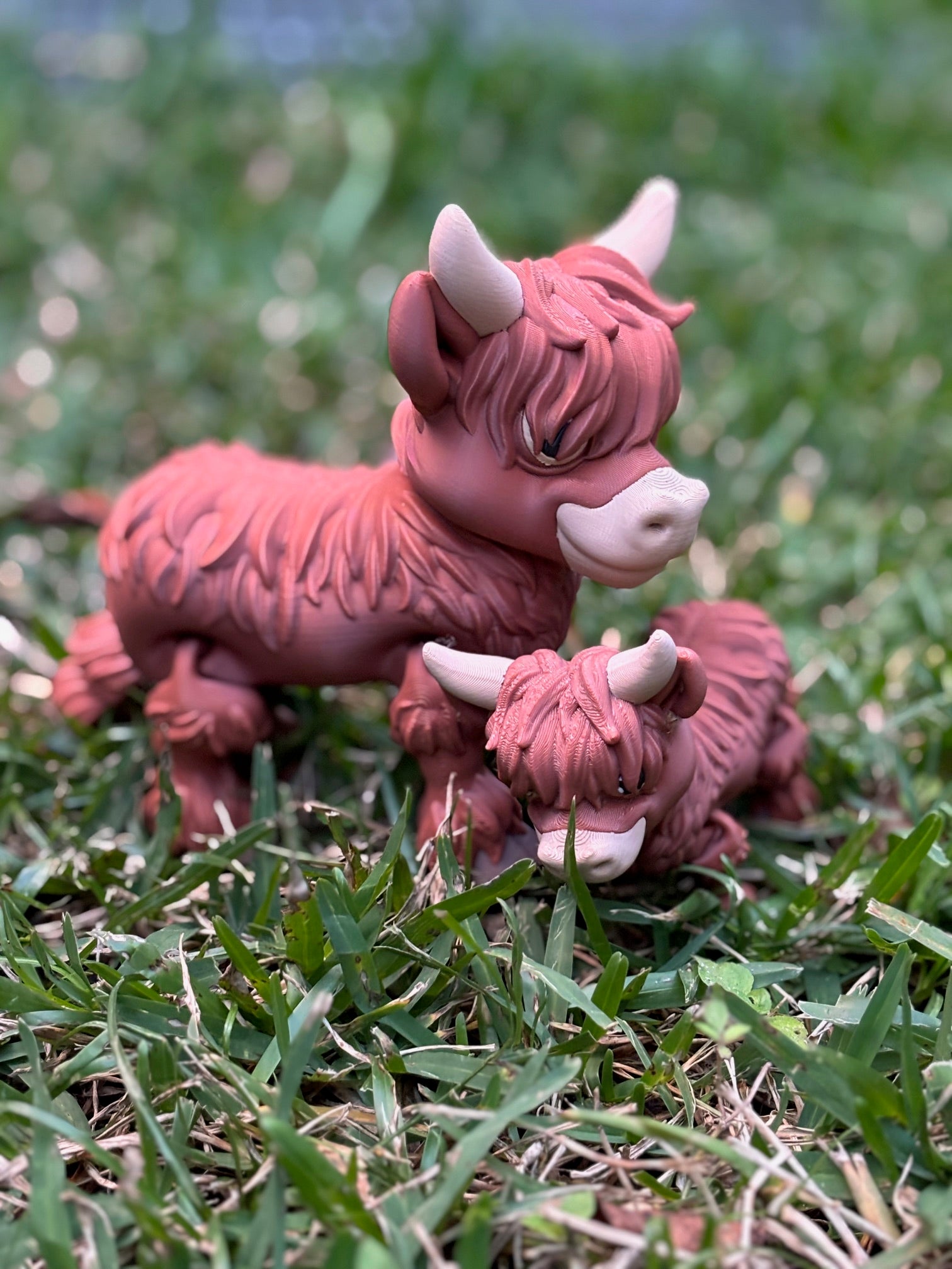 Highland Cow Set – Cotto 3D Creations